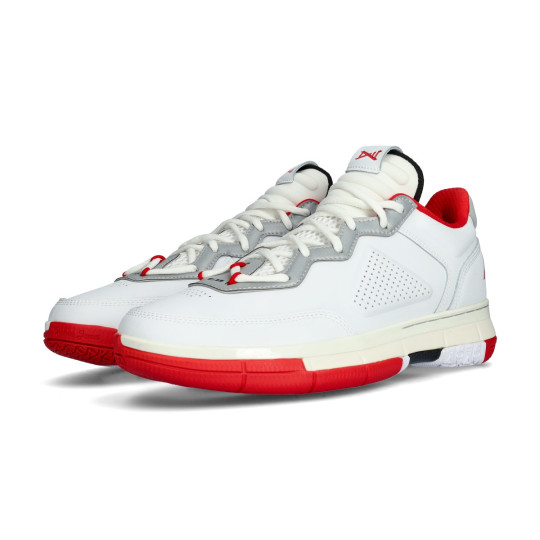 Trainers Li - ning Way Of Wade 1 Low Overtown White-Red - Basketball ...