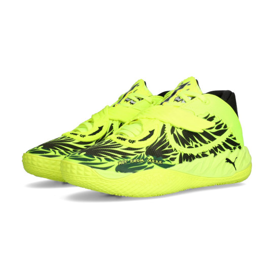 Tenis Puma MB.05 Voltage Yellow Alert-Black - Basketball Emotion