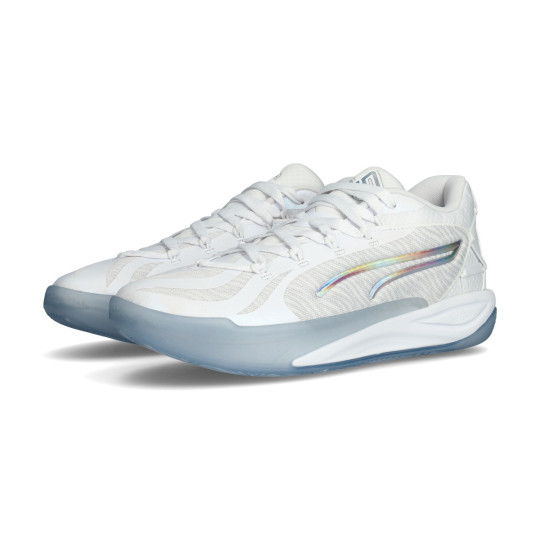 Basketball Shoes Puma Women's Stewie 4 White - Basketball Emotion