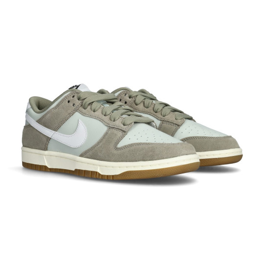 Trainers Nike Dunk Low Retro SE Light Silver-White-Light Army-Sail ...