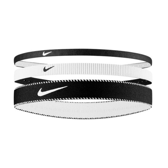 Banda Nike Flex Classic Mixed Width (3-Pack) Black-White-Black ...