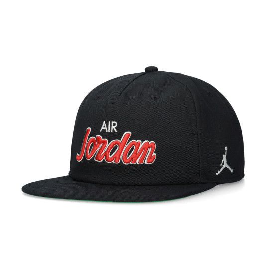 Gorra Jordan Pro Brand Essential Black-Kelly Green-White - Basketball ...