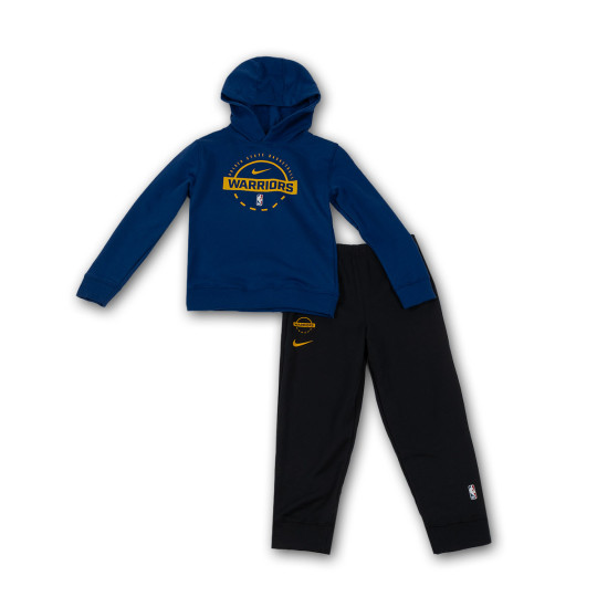 Tracksuit Nike Kids Golden State Warriors Club Fleece Grey-Blue ...