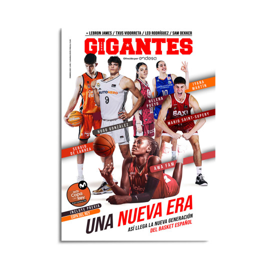Revista Gigantes Una Nueva Era - Febrero 2025 - Basketball Emotion