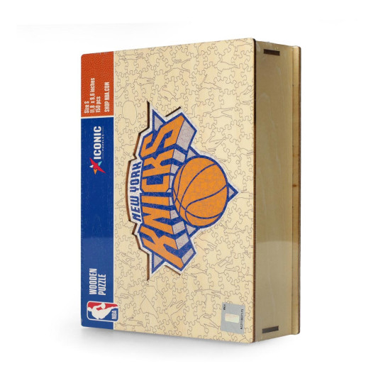 ICONIC PUZZLES New York Knicks Logo Size M (270 Pcs) Wooden Puzzle ...