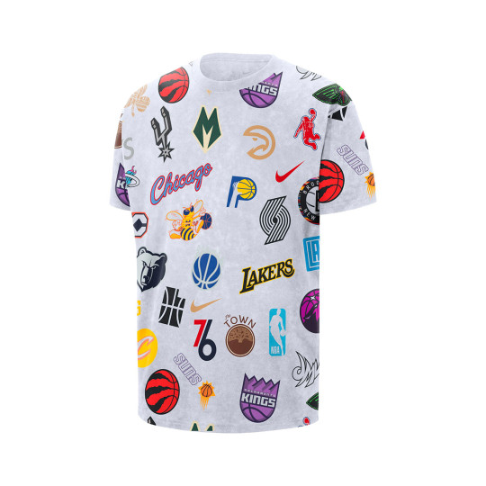T-Shirt Nike NBA Team 31 Logos White - Basketball Emotion
