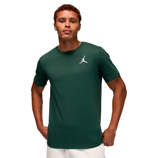 Camiseta Jordan Jumpman Emb Crew Midnight Green-White - Basketball Emotion
