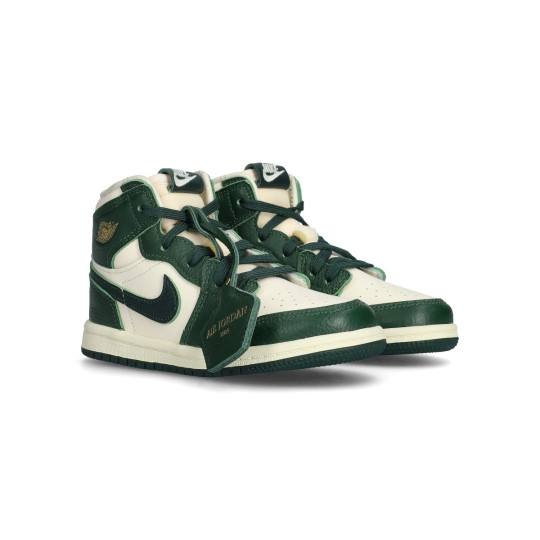 Sneakers Jordan Air Jordan 1 Retro High OG Bebé Pale Ivory-Pro Green ...