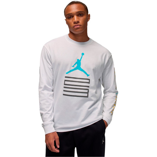T-Shirt Jordan Brooklyn Air Jordan 11 Gfx Crew Long Sleeve White ...