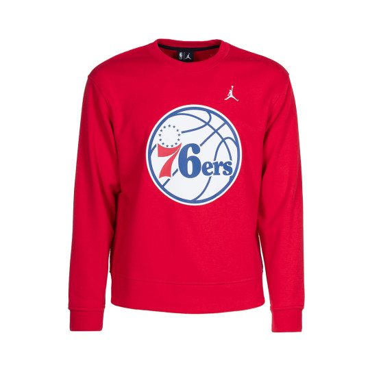 Sweatshirt Jordan Kids Philadelphia 76Ers Jumpman Crew Courtside ...