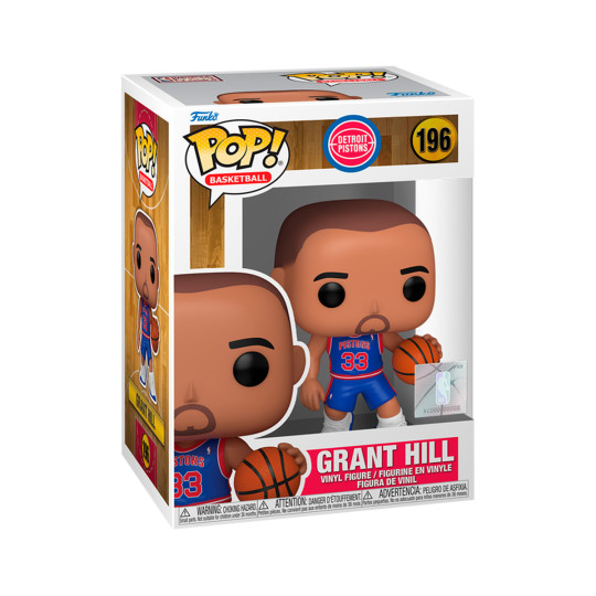 Funko Funko POP Vinyl NBA Grant Hill Detroit Pistons Rookie Season ...