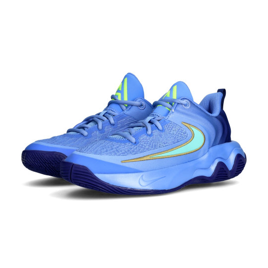 Sapatilhas Nike Giannis Immortality 4 Criança Royal Pulse-Hyper Turq ...