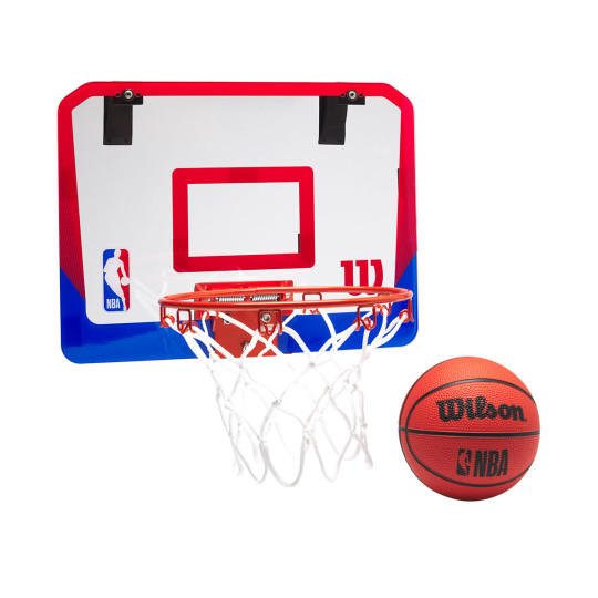 Wilson NBA Drv Mini Hoop Clear White - Basketball Emotion