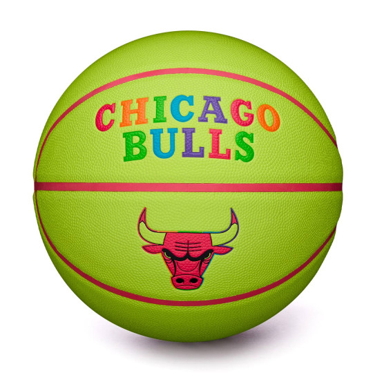 Ball Wilson NBA Team Neon Chicago Bulls Volt - Basketball Emotion